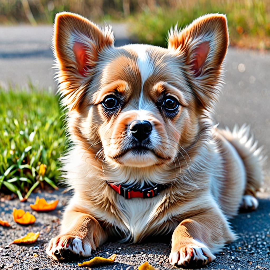 a cute dog