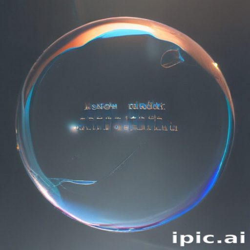 Captivating Close-Up of a Colorful Soap Bubble with Reflective Surface