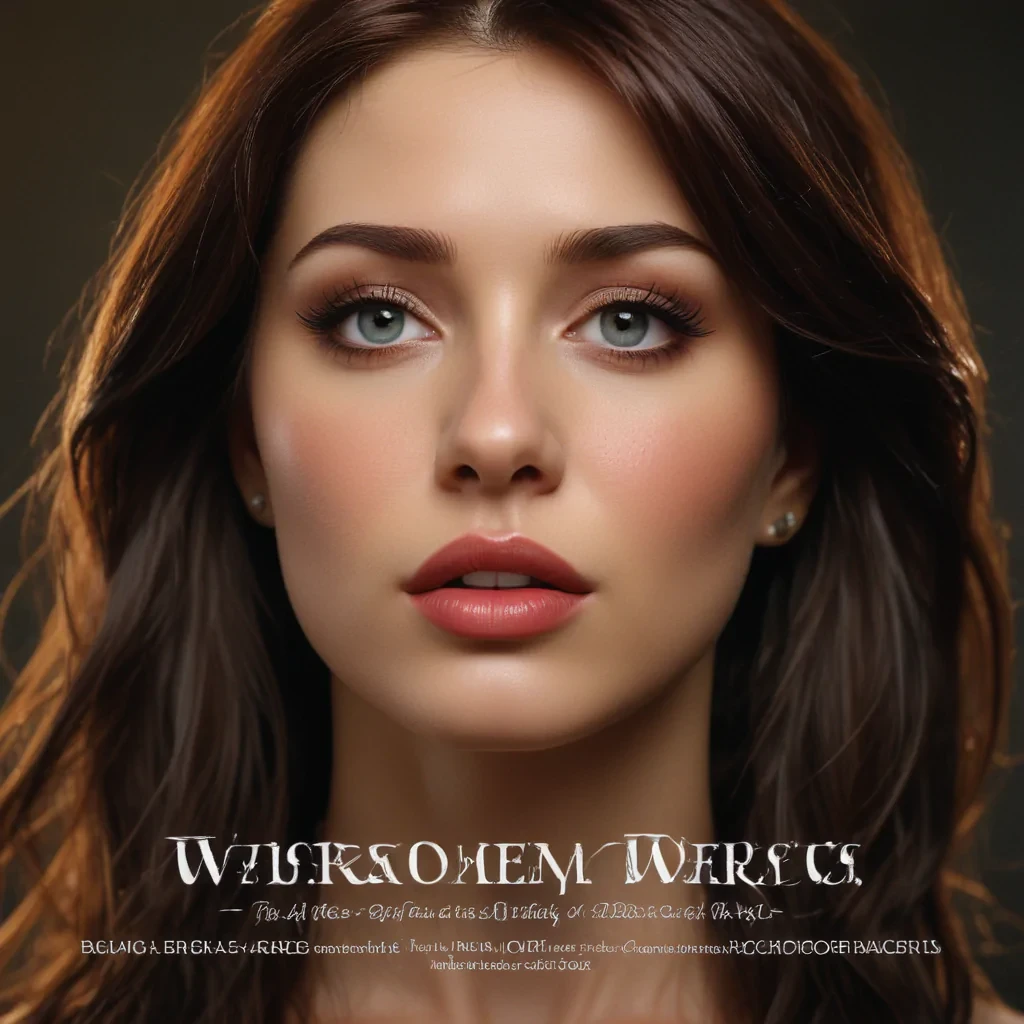 Captivating Portrait of a Woman with Striking Features and Beautiful Eyes