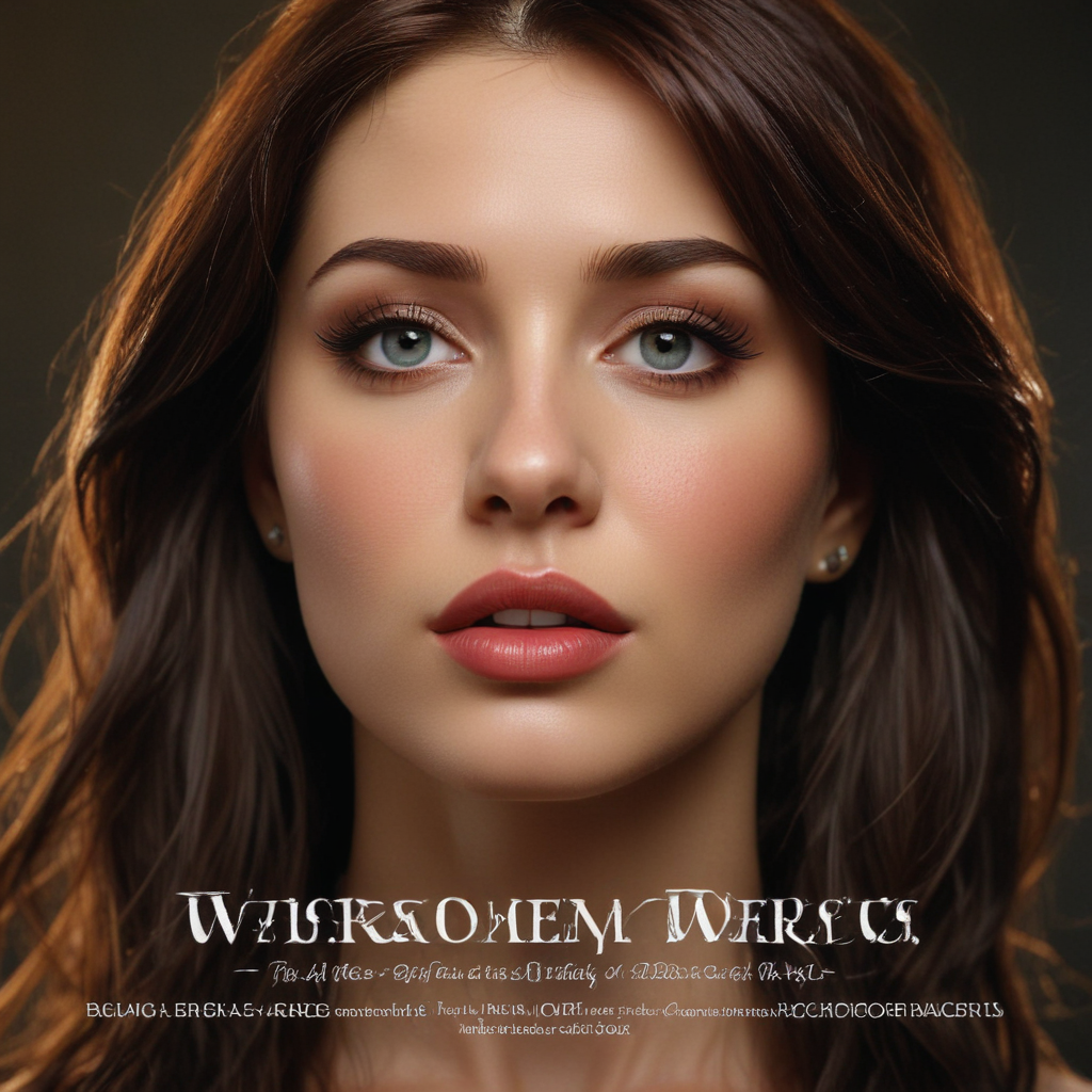 Captivating Portrait of a Woman with Striking Features and Beautiful Eyes