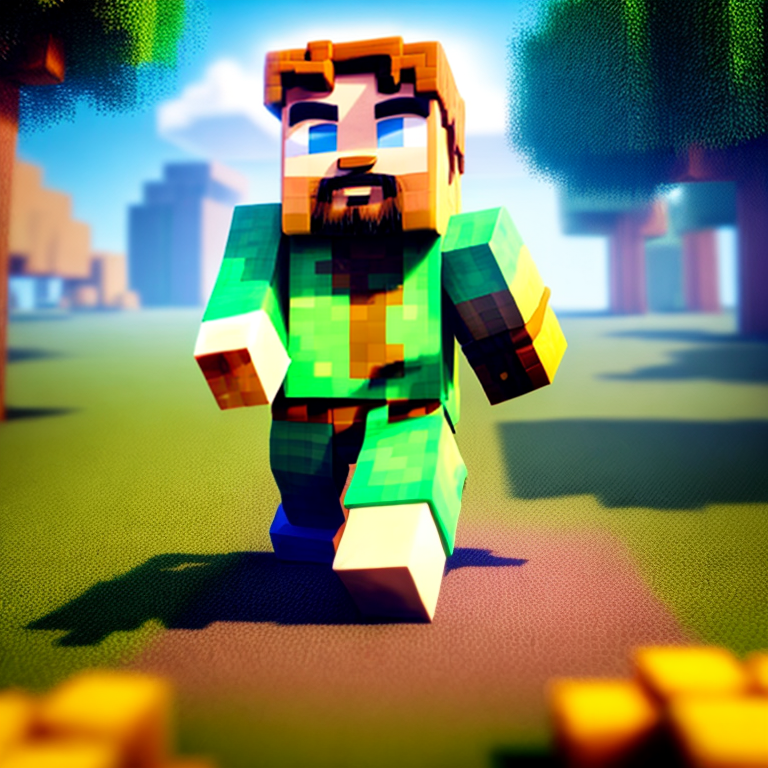 jesus playing minecraft