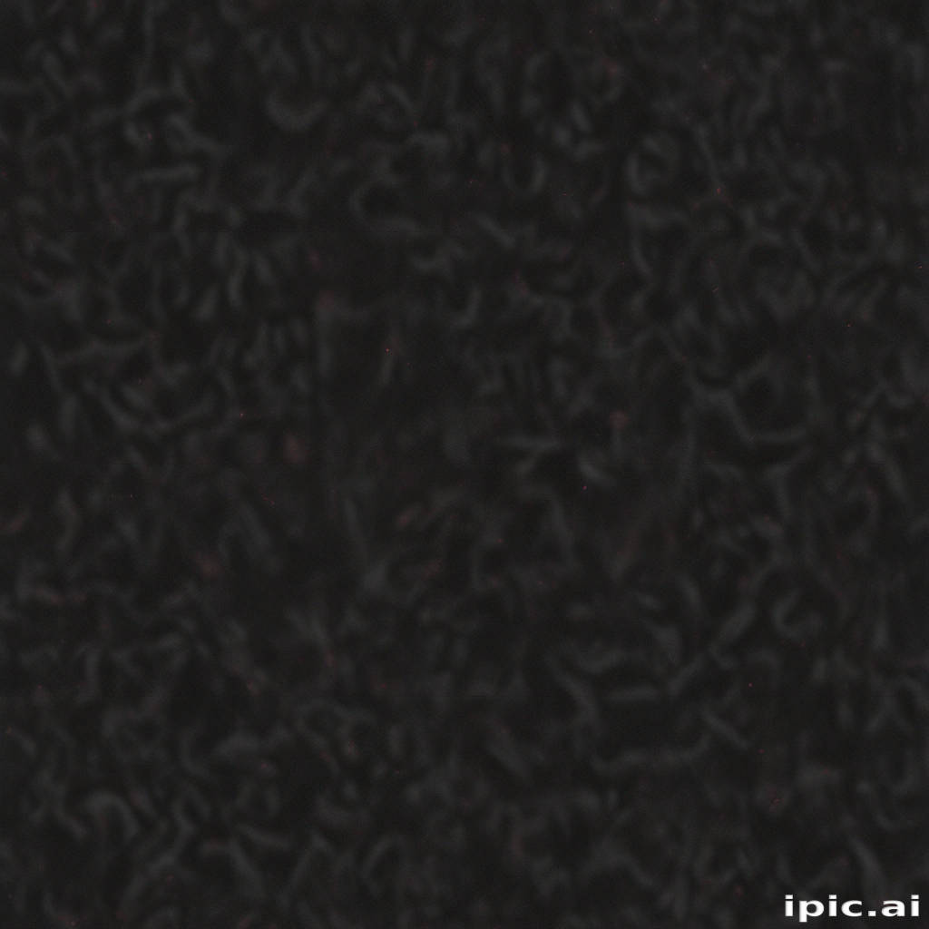 Abstract Black Texture with Subtle Patterns and Depth for Artistic Use