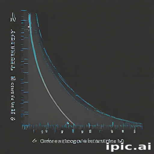 Graph Illustrating Exponential Decay with Detailed Axis and Data ...