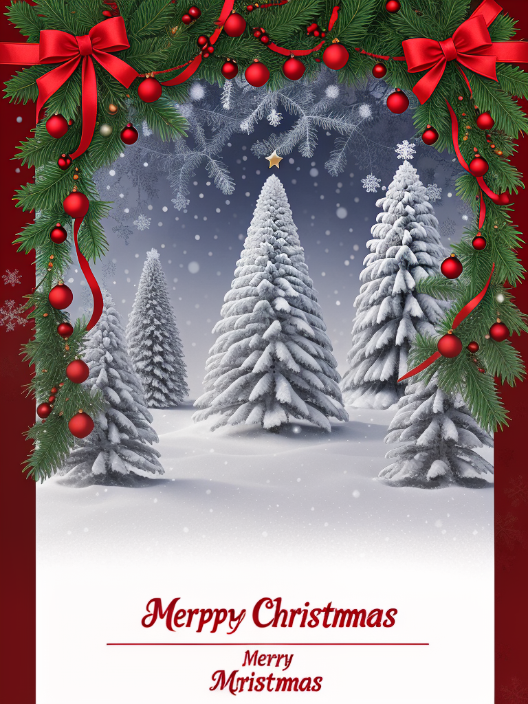 Festive Winter Wonderland: A Joyous Celebration of Christmas Cheer and ...