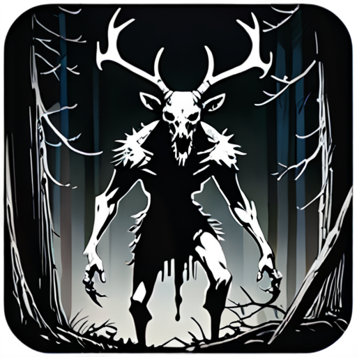 wendigo in the style of stephen gammel scary stories to read in the ...