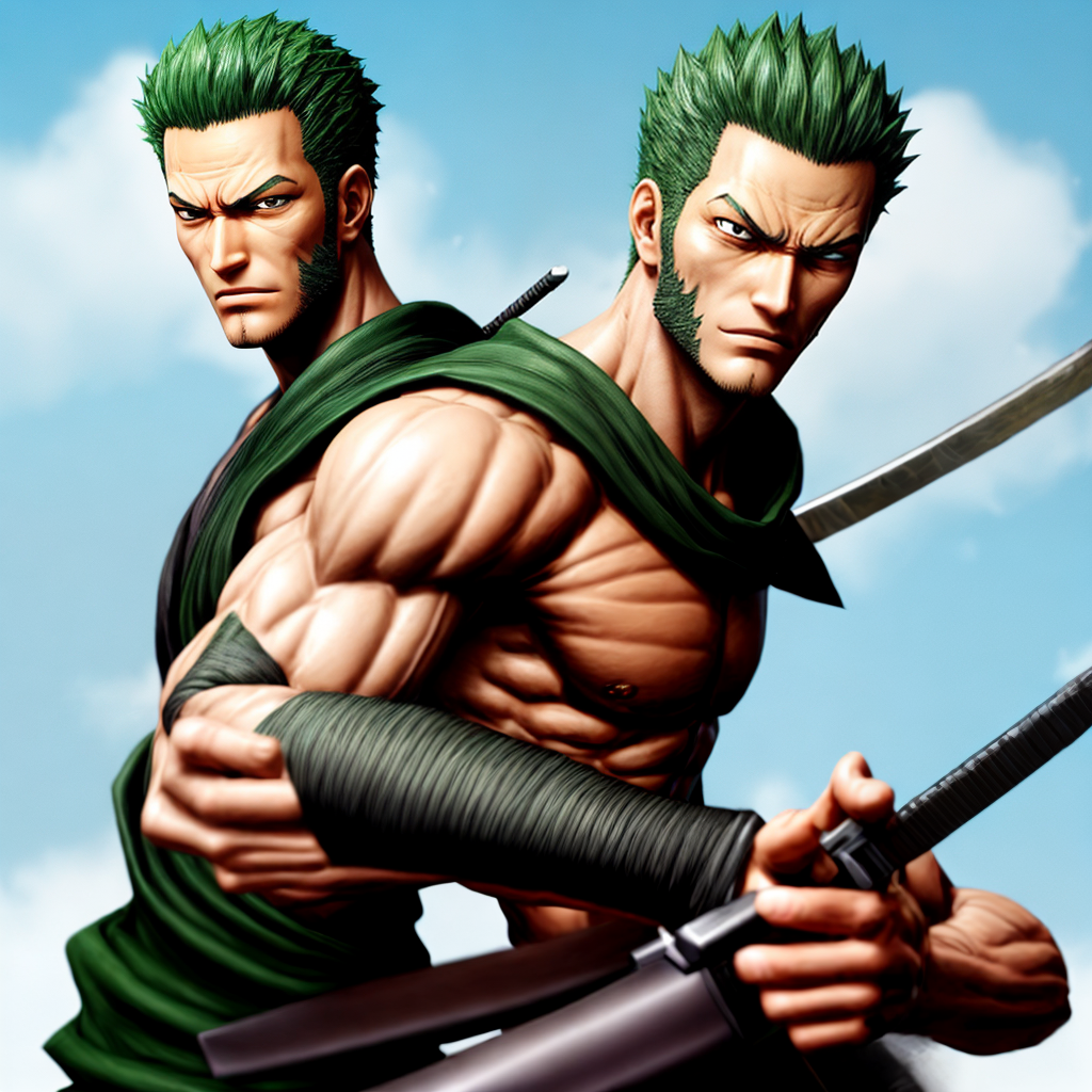 Roronoa zoro realistic