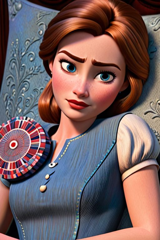 Sleep Anna 3D fear Disney