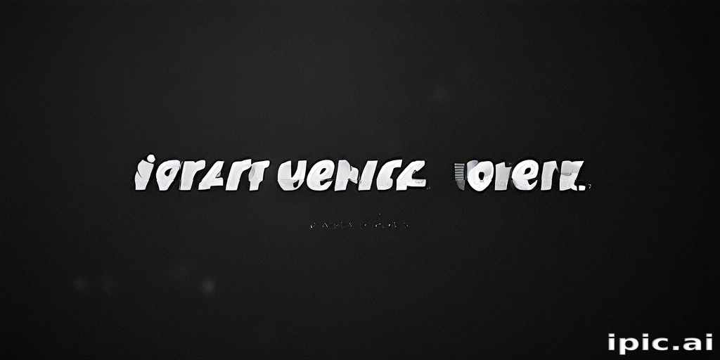 Creative Typography Design with Unique and Artistic Text Elements
