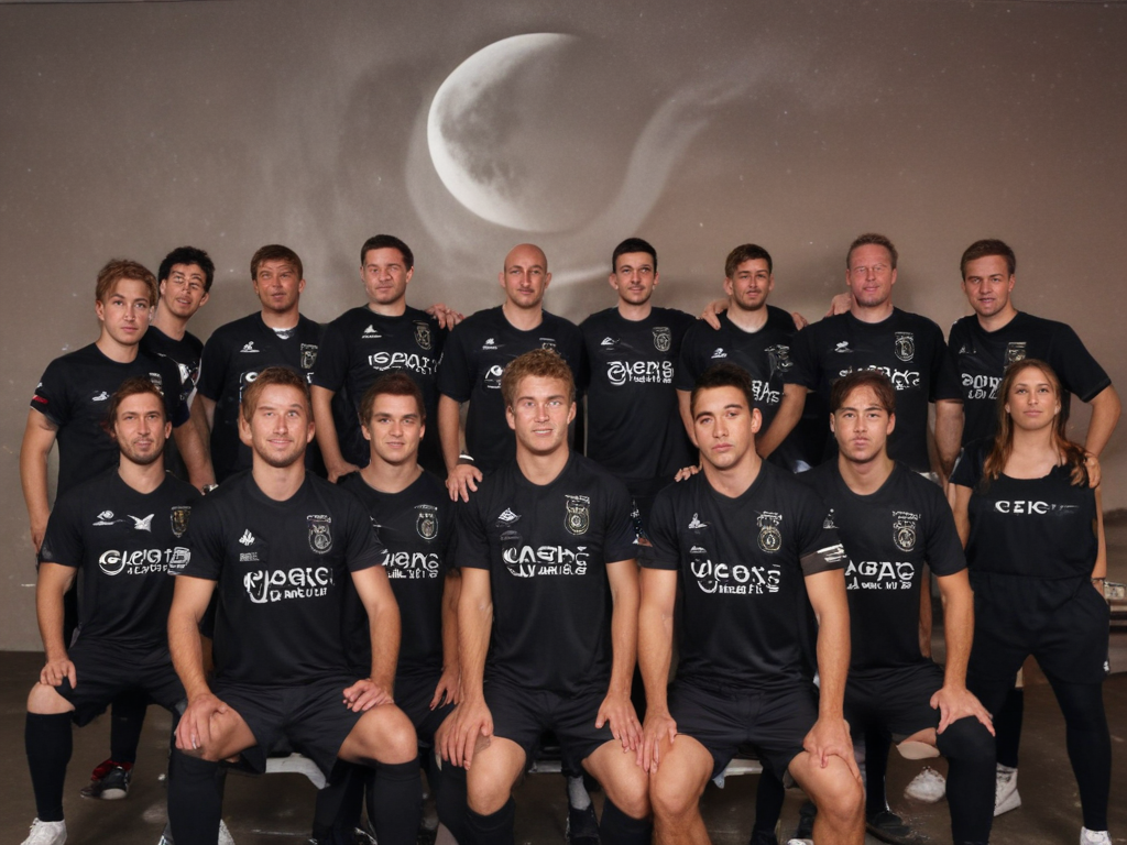 aris fc team at the moon