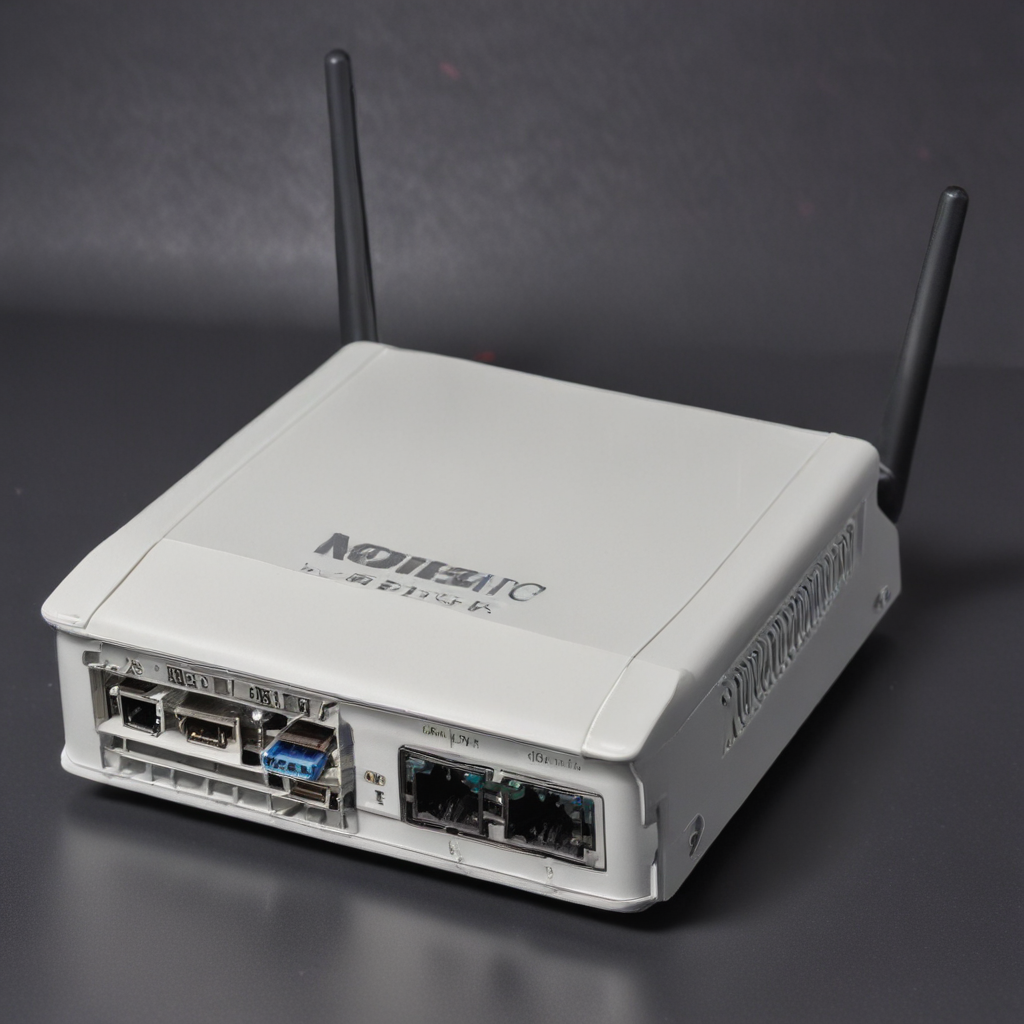 generate a home computer network with a PC, cellphone, modem, printer ...