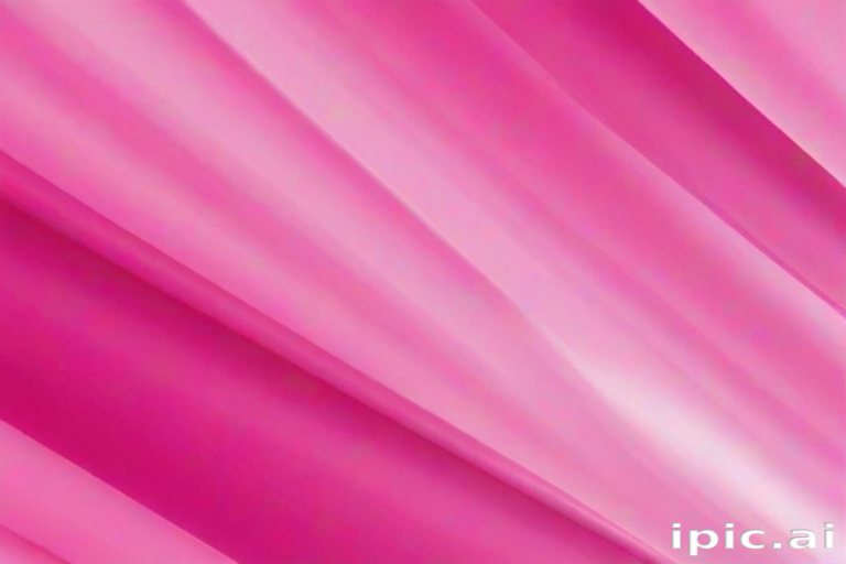 Vibrant Pink Drapery with Smooth Texture and Flowing Fabric Layers