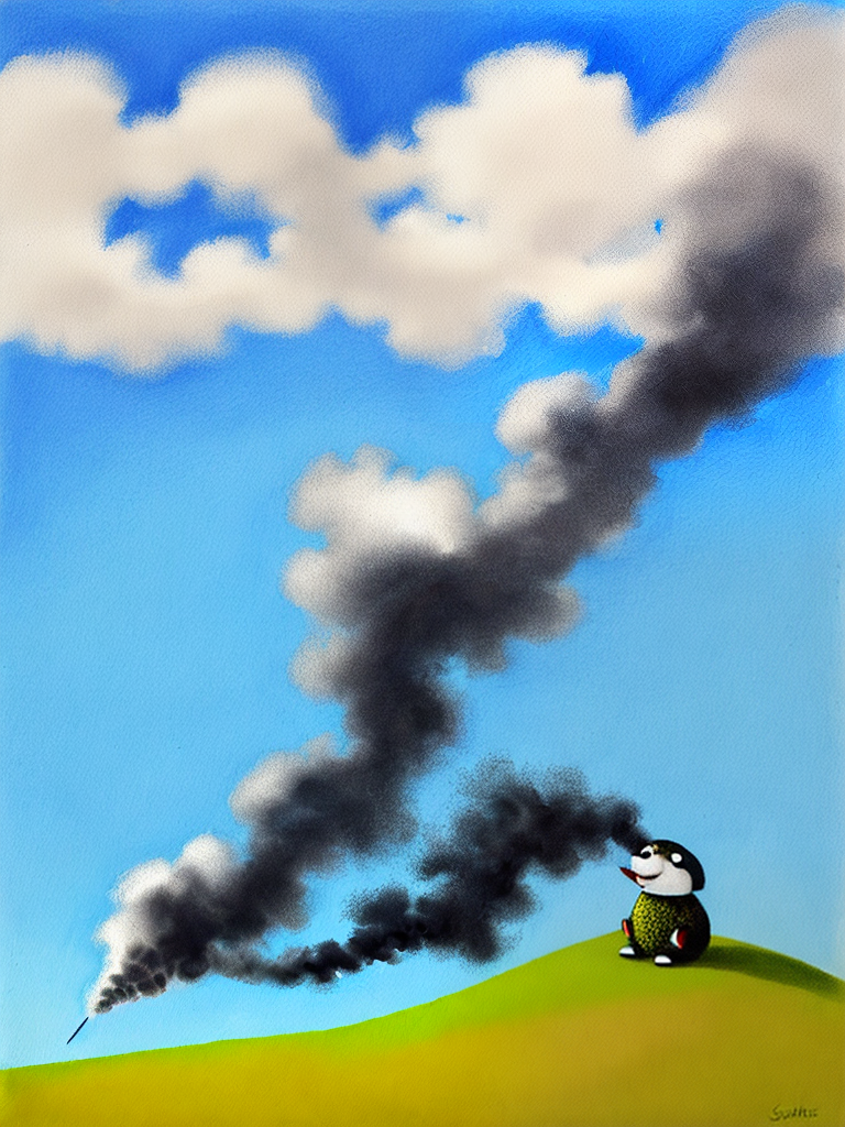 Cartoon smoke