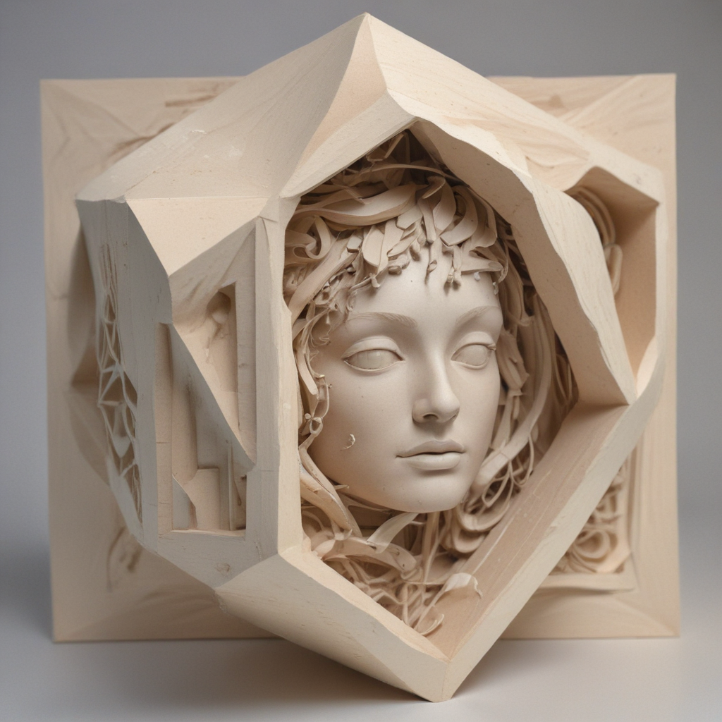 three dimensional art