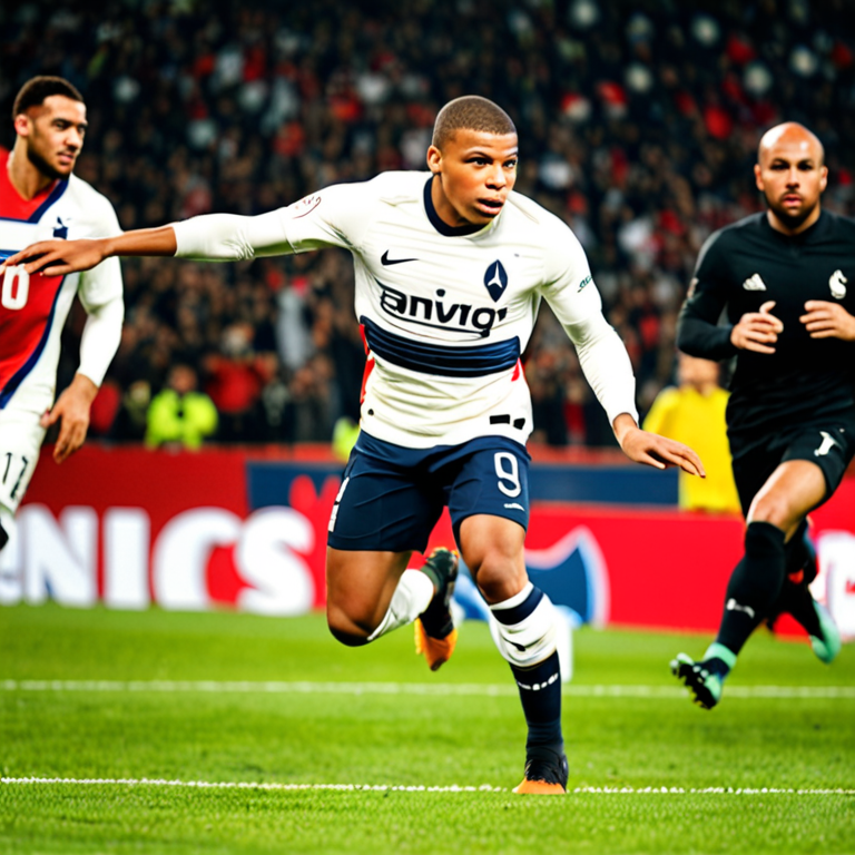 mbappe running at the speed of light