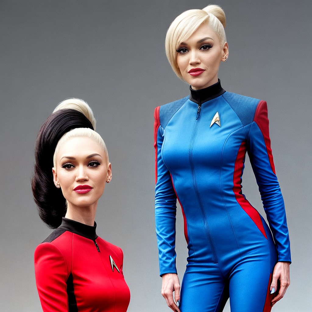 Gwen Stefani, in Star Trek