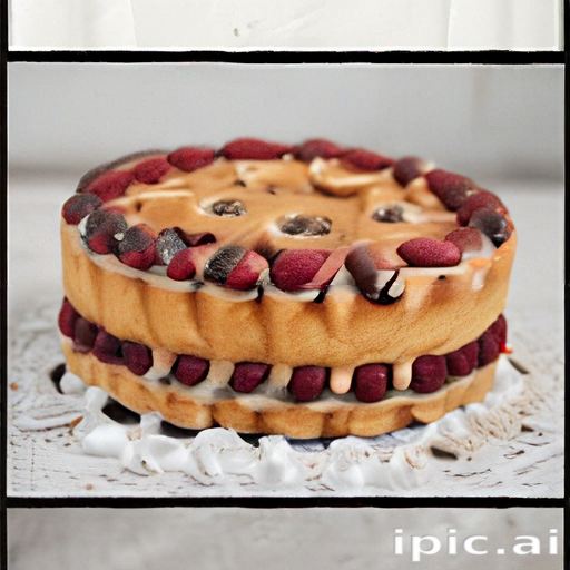 Deliciously Layered Dessert with Colorful Toppings and Creamy Filling ...