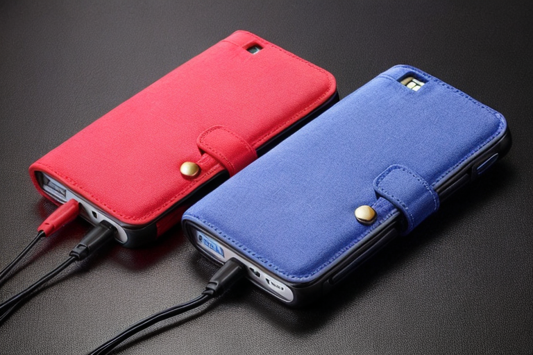 power bank phone pouch