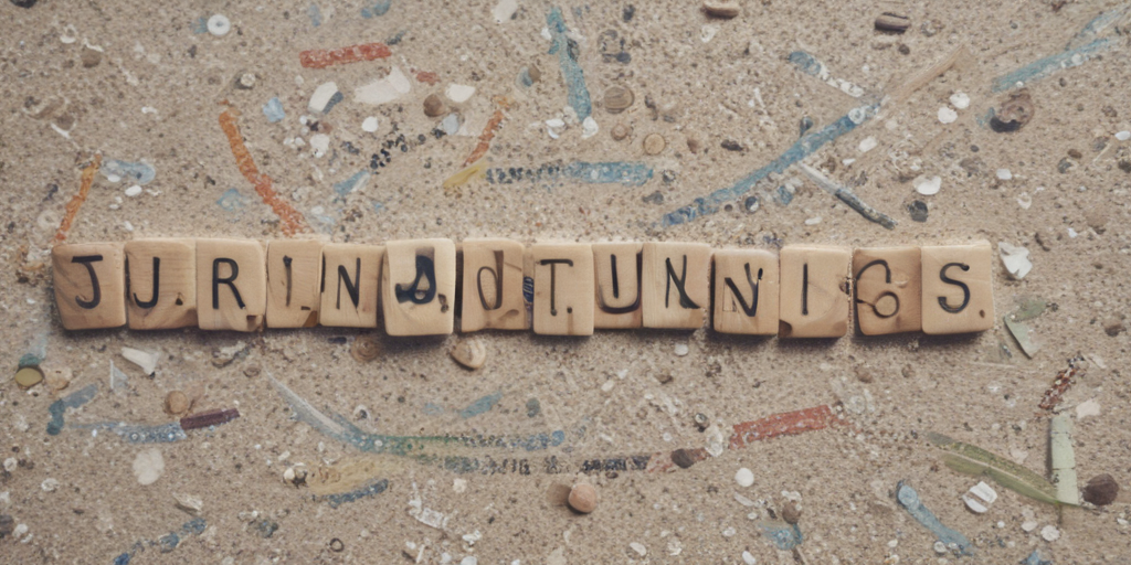 an image with so much random stuff and the word juniors