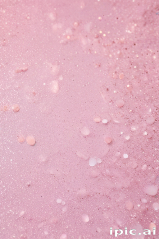 Delicate Pink Texture with Glittery Dots and Soft Shimmering Effects