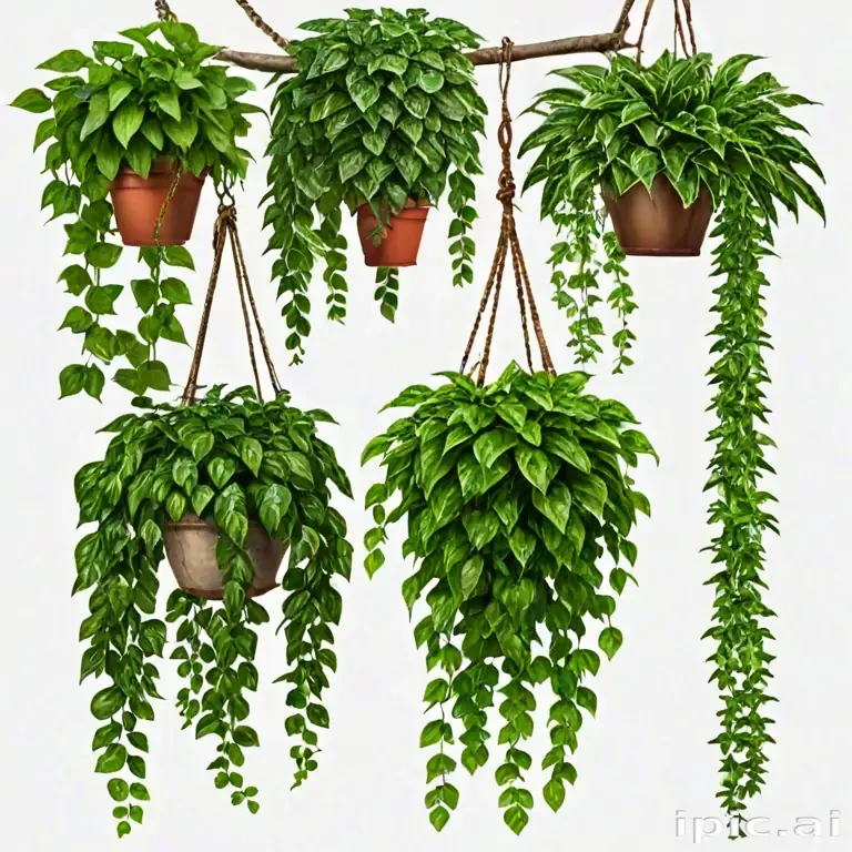 Beautiful Collection of Lush Green Hanging Plants for Indoor Decor