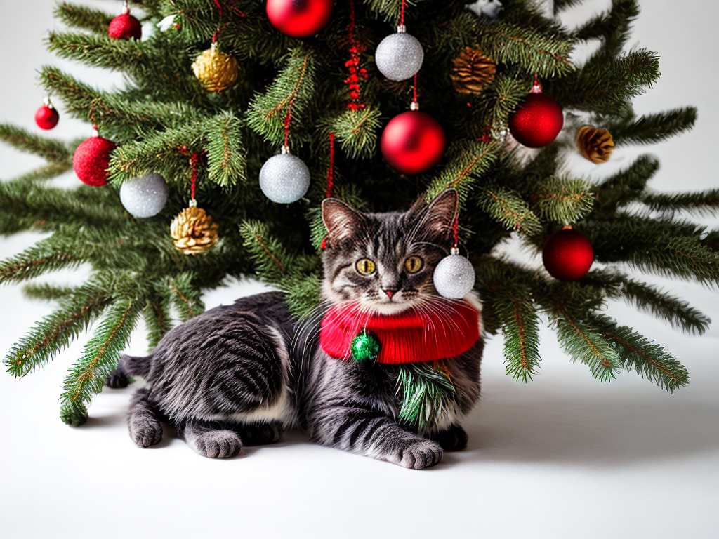 Christmas cat