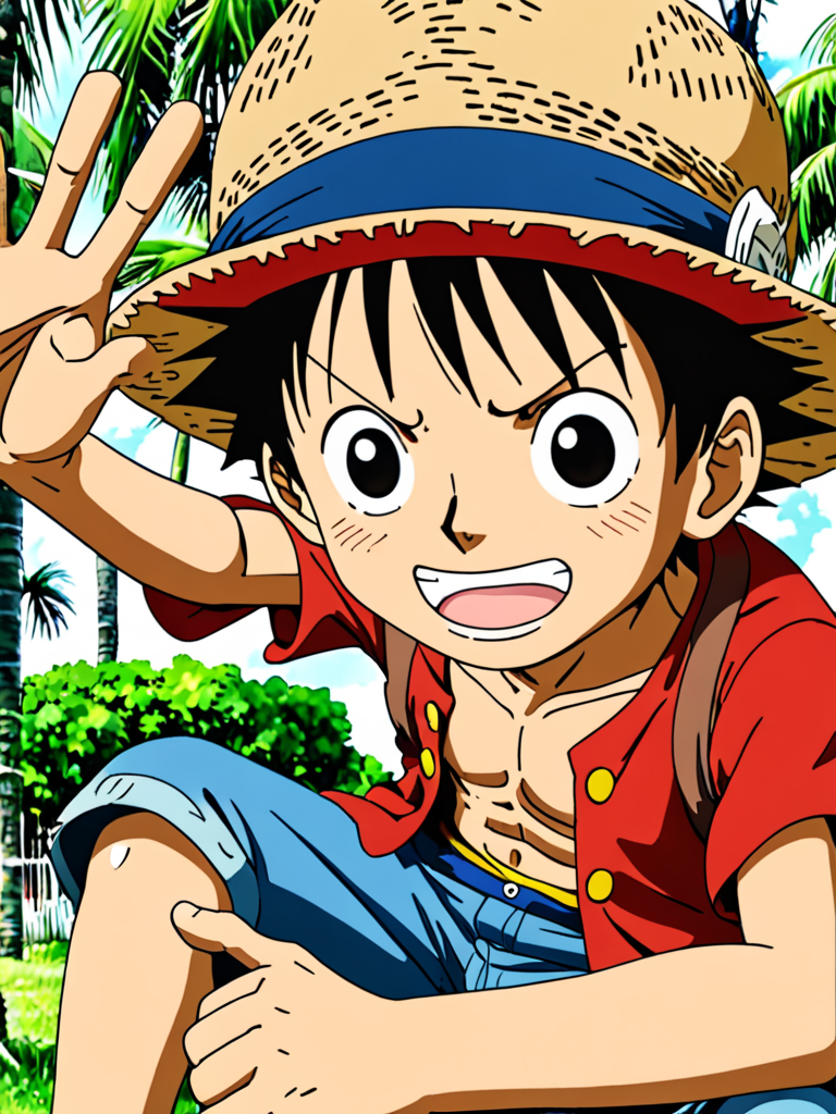 the cutest luffy