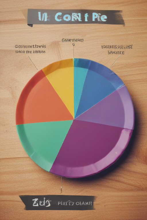 pie chart where slices are body image based