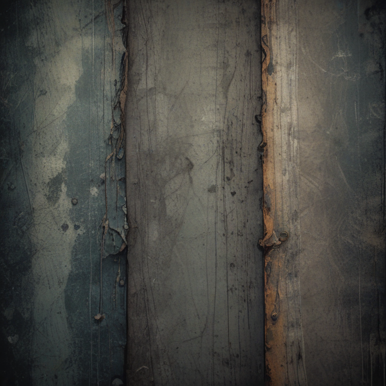 Weathered Metal Panels with Unique Textures and Color Variations in ...
