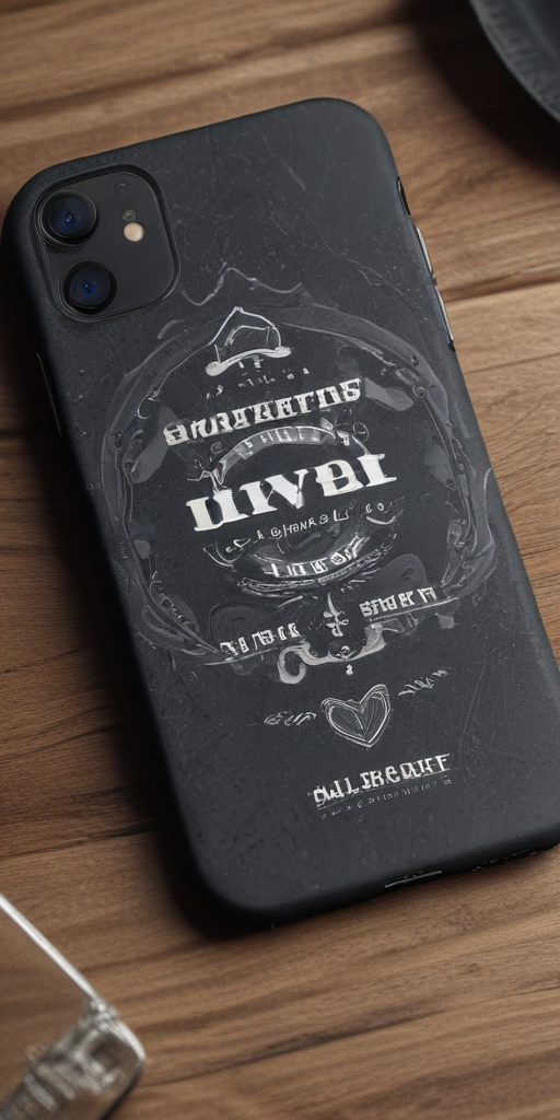 Artistic Phone Case Design Featuring Intricate Patterns and Unique ...