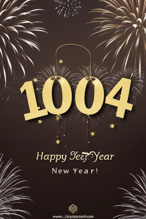 Celebrating the New Year 1004 with Joyful Fireworks and Festive Cheer!