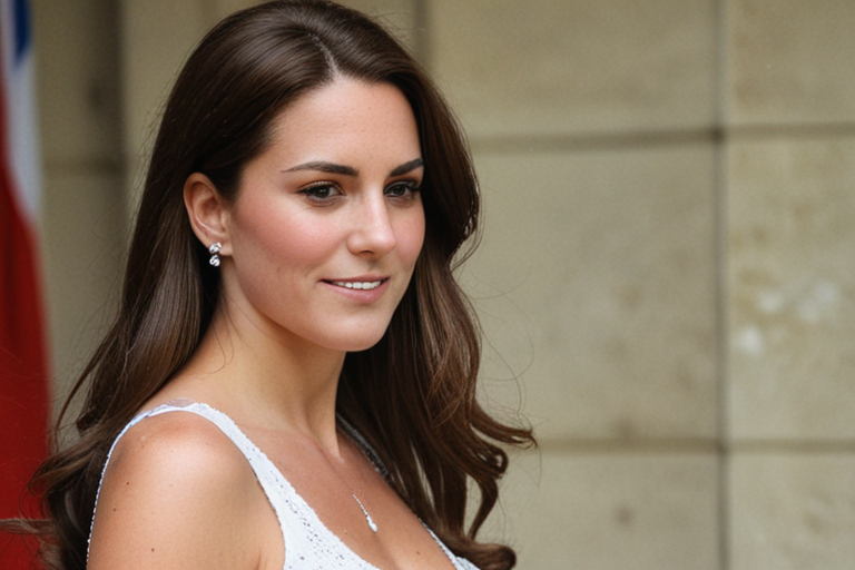 Kate Middleton in tiny bra