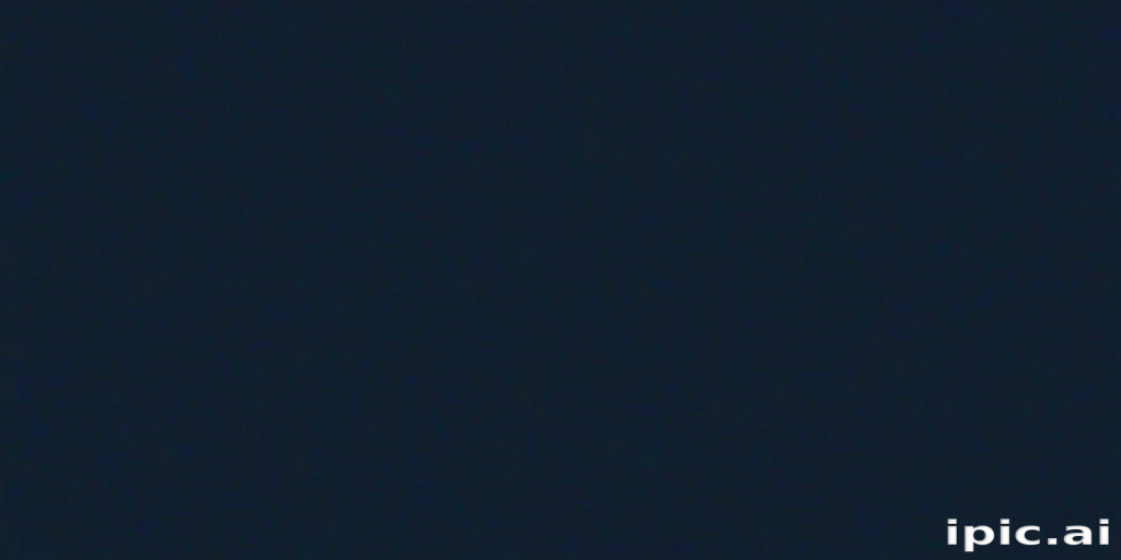 A Dark Blue Canvas Evoking Calmness and Tranquility in Nature.