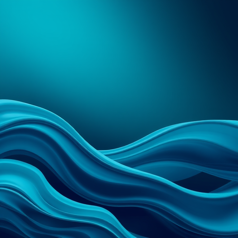 Create a high-resolution abstract background featuring flowing wave ...