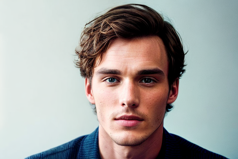 A person who look like the actor Sam Claflin