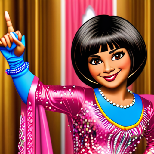 Dora the Explorer as a drag queen