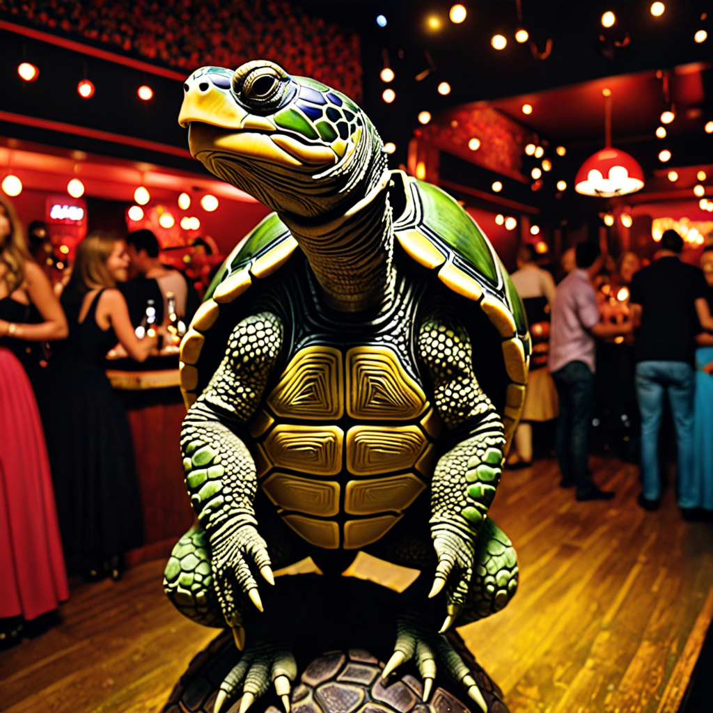 James Mardsen, Mock Turtle, Alice in wonderland, night club