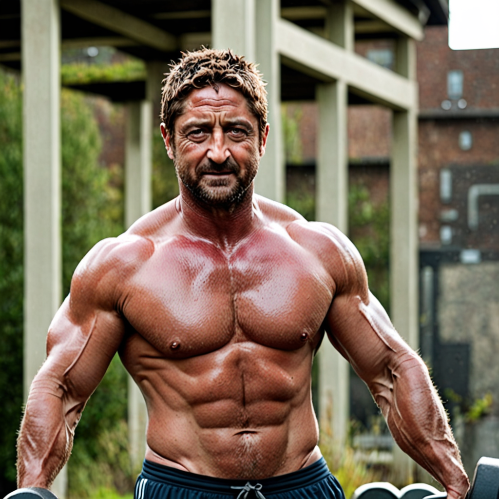 Gerard Butler Fitnes Version