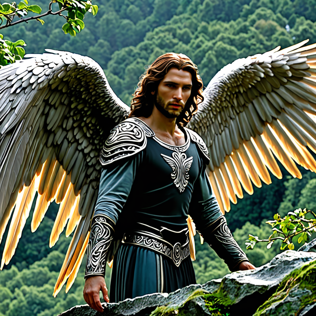 an eldrich god similar to a biblically accurate angel