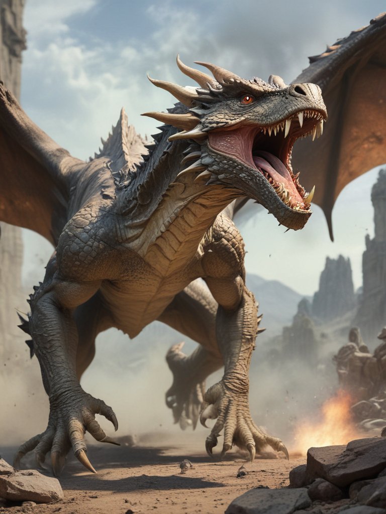armed dragon attack