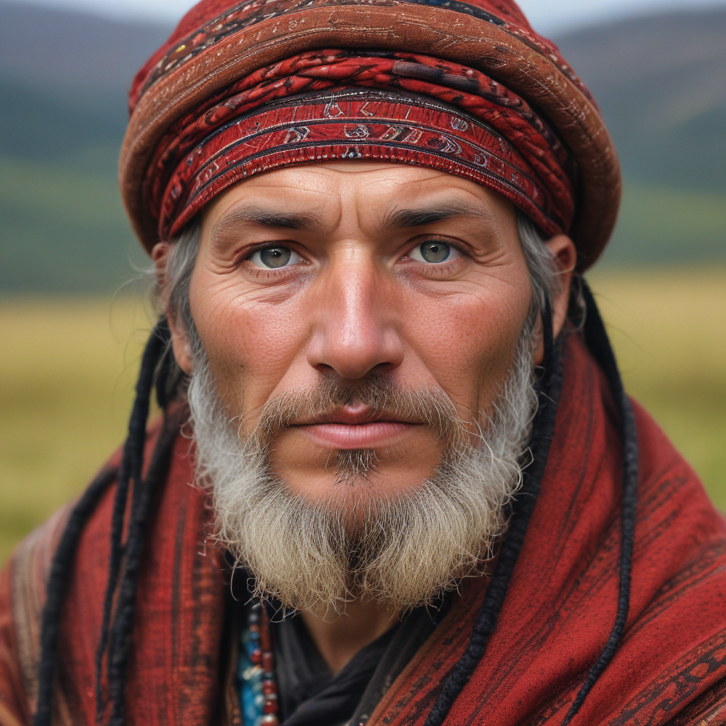 sami man epicanthic fold