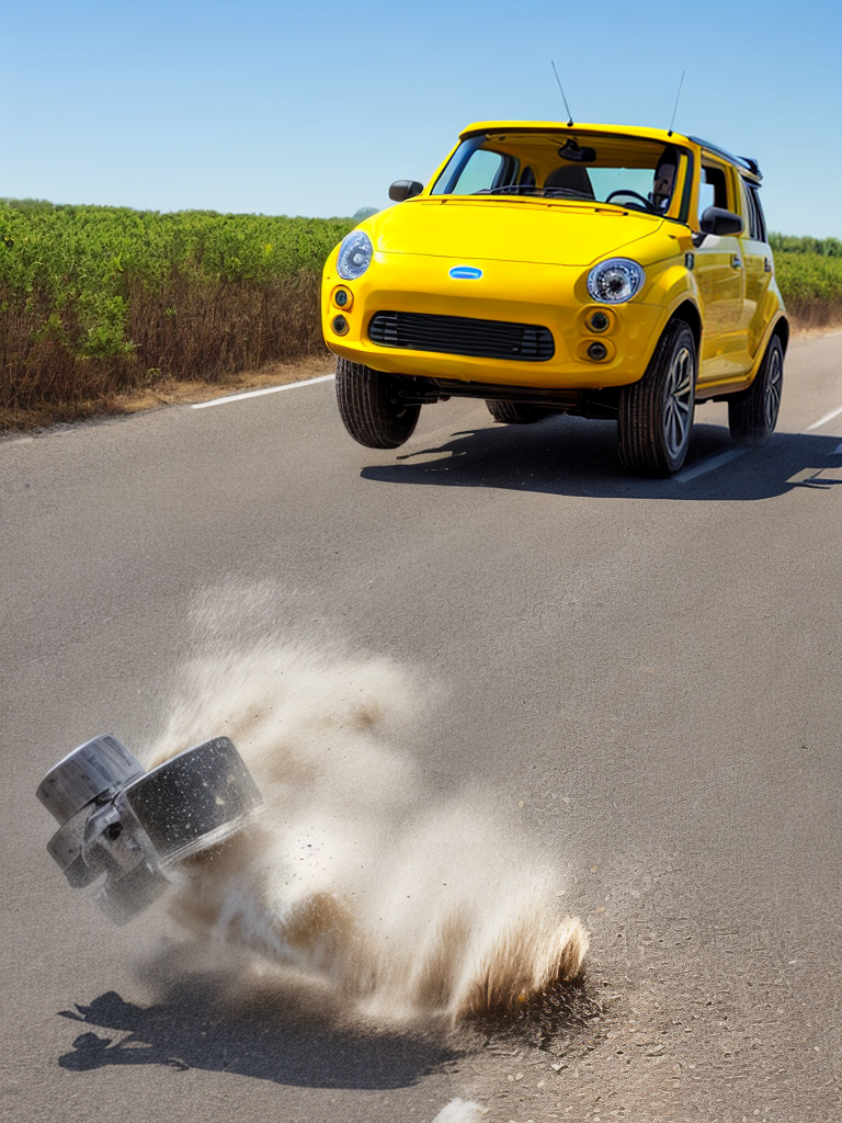 Toad smashing a toaster with a sledgehammer