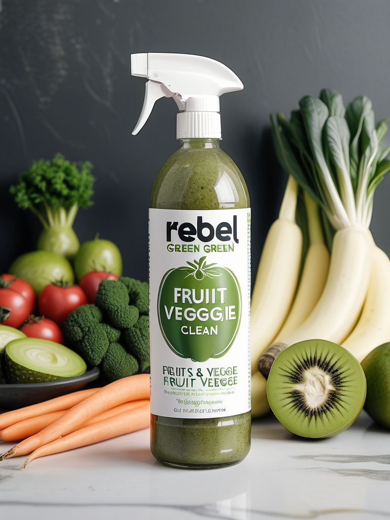 Eco-Friendly Fruit and Vegetable Cleaner for a Fresh and Healthy Kitchen