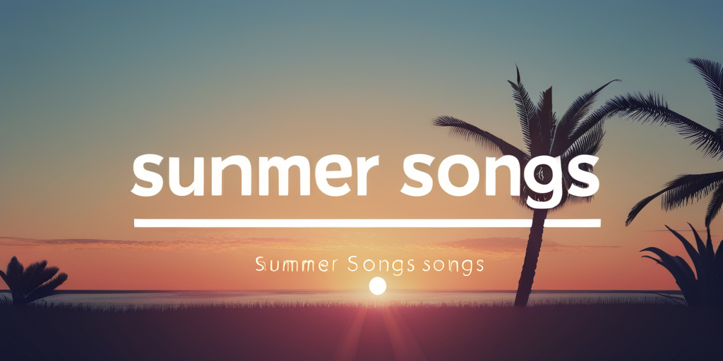 Enjoy the Best Summer Songs: Your Ultimate Playlist for Sunny Days