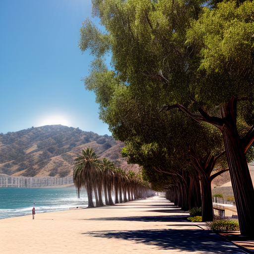 California sunny weather Set in future