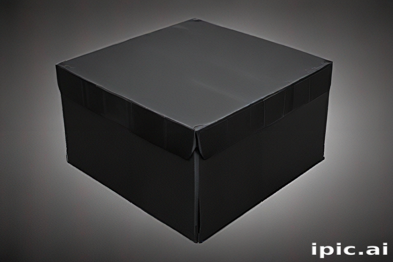 A Mysterious Black Box with a Simple Design and Smooth Finish.