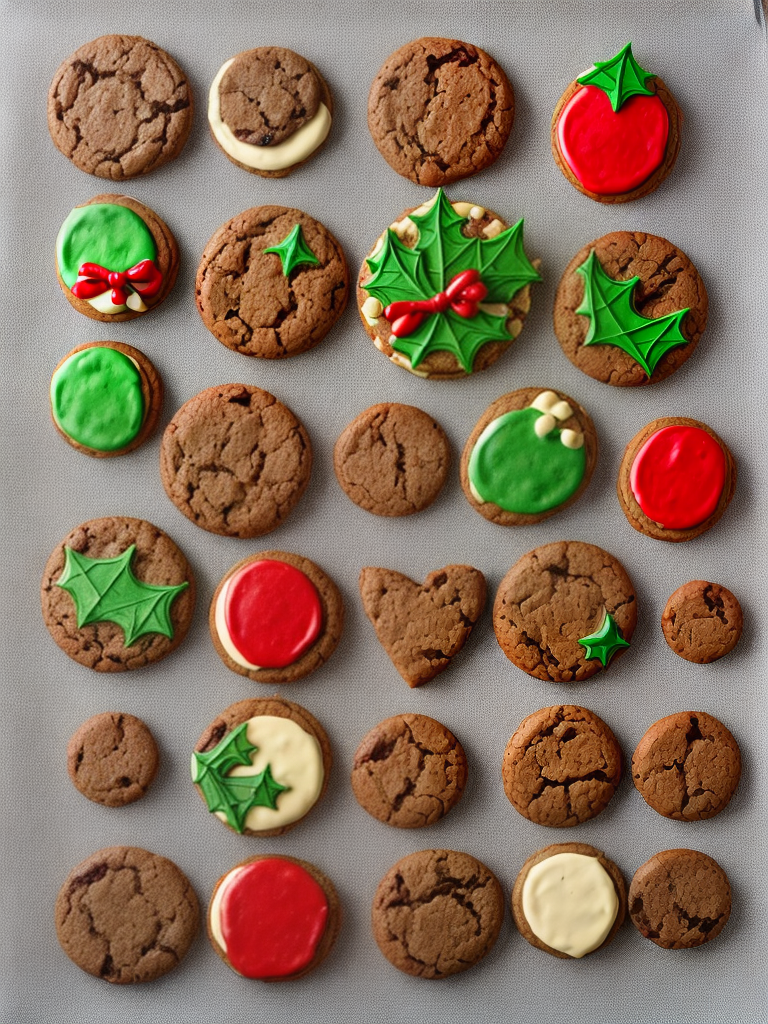 steak in christmas cookies shapes