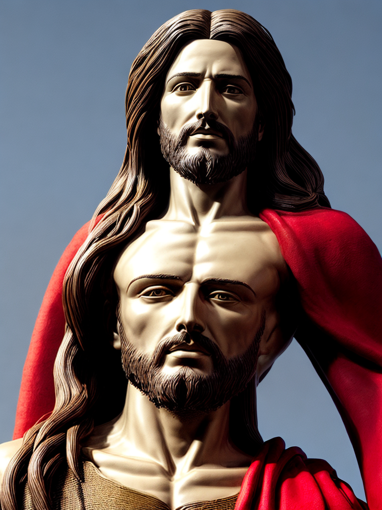 Hyper-Realistic Christ Artwork
