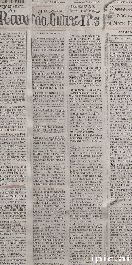 Historical Document Featuring Text in an Ancient Language with ...