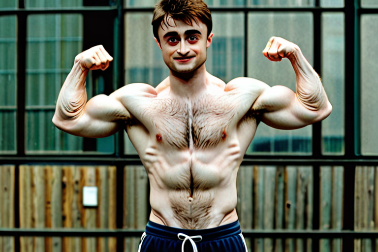 Daniel Radcliffe muscle growth