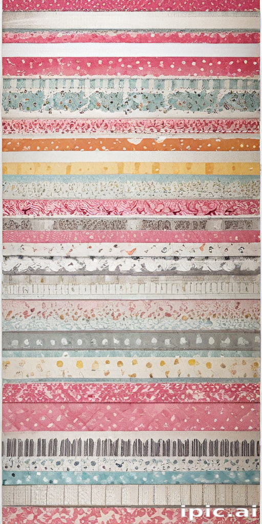 Colorful Textured Stripes in Various Patterns and Shades for Crafting ...